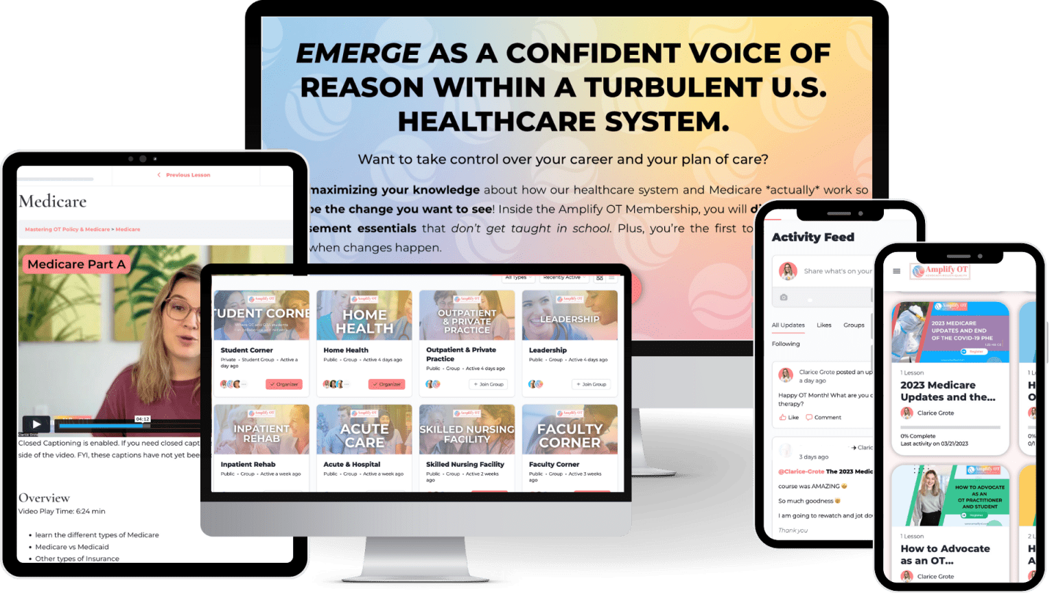 Student Plans – Amplify OT Learning Platform