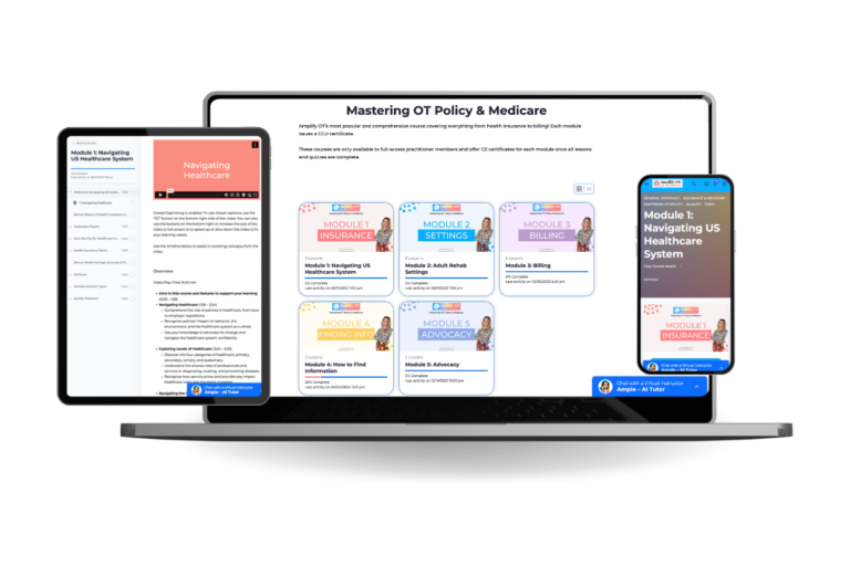 Amplify OT Learning Platform – Empowering you to be an OT Amplifier!